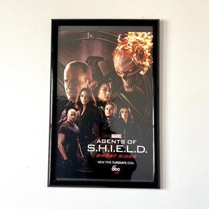 Marvel | Art | Marvel Agents Of Shield Ghost Rider 3x2 Poster Wframe ...